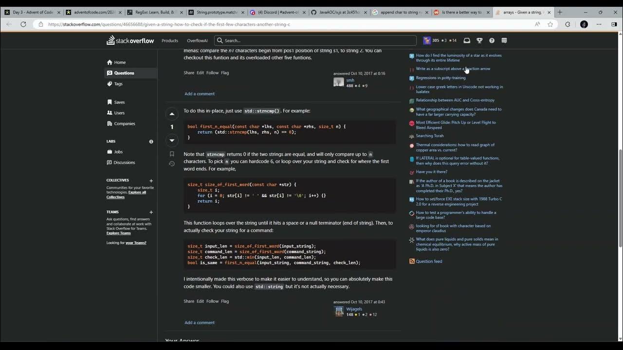 AOC DAY 3 IN RUST 🦀🎄 ️ - YouTube