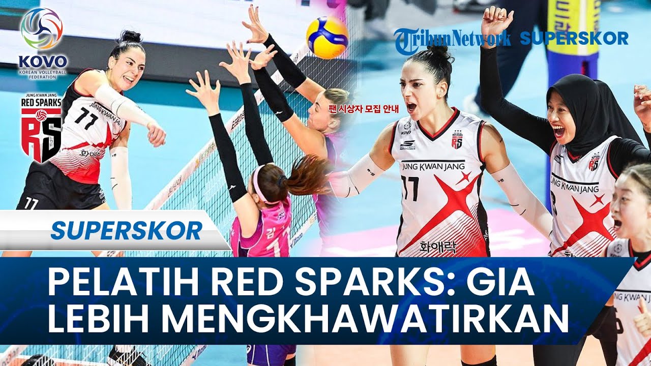 Pelatih Red Sparks Akui GIA LEBIH MENGKHAWATIRKAN, Megawati Lebih Bikin ...