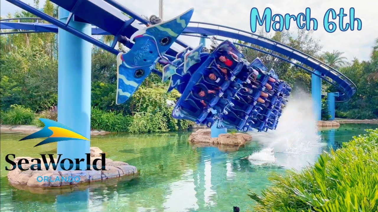 MANTA - SeaWorld Orlando - March 6th - YouTube