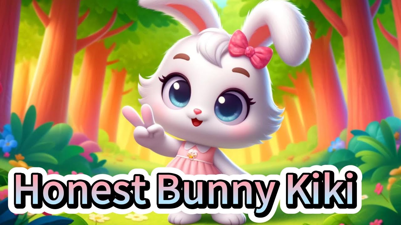 【Honest Bunny Kiki】 | Children's Stories | Character Stories | Honesty ...