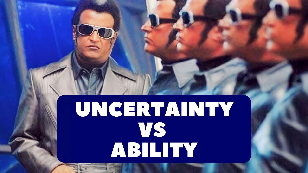 Uncertainty vs Ability || Life is certainly uncertain || Hey ...