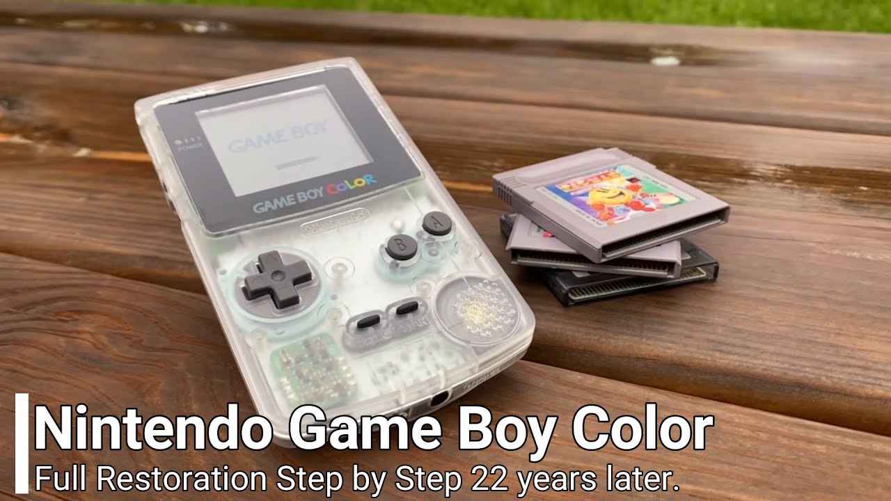 We Restored This 1$ Ebay Junk Game Boy Color - Retro Console ...