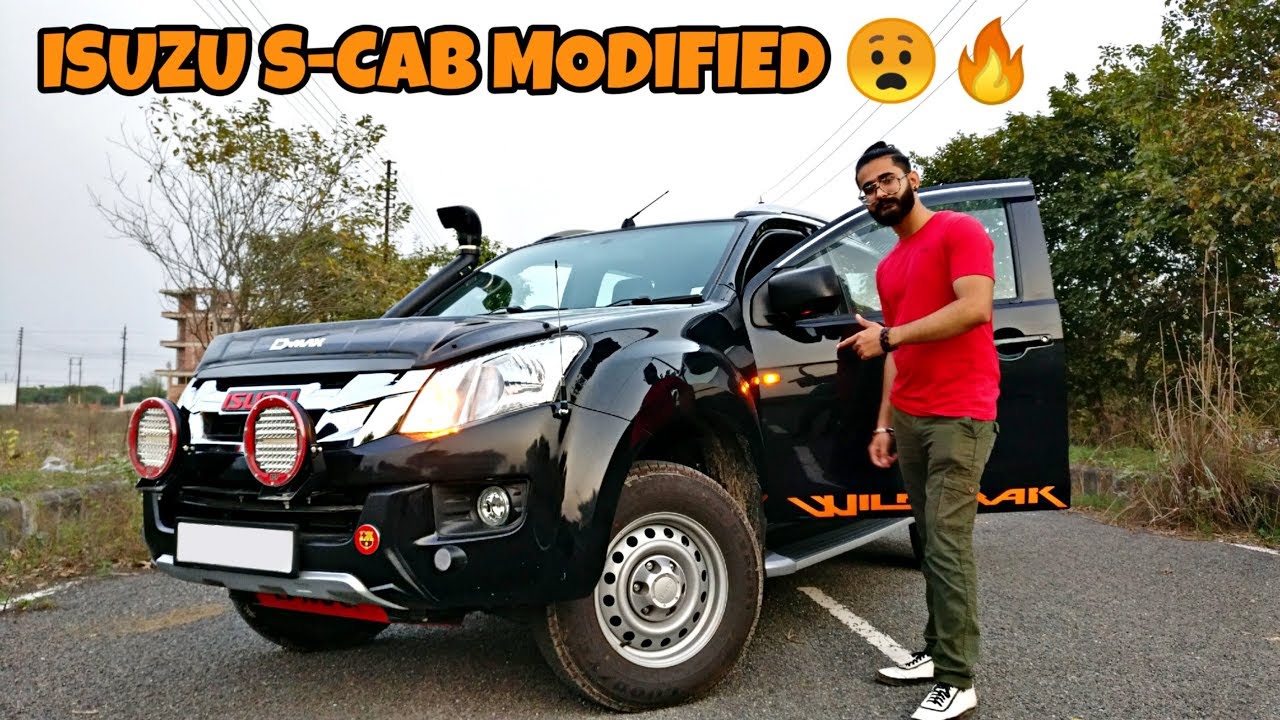 ISUZU D'Max S-Cab 2020 Modified To V-Cross | Monster Truck ! - YouTube