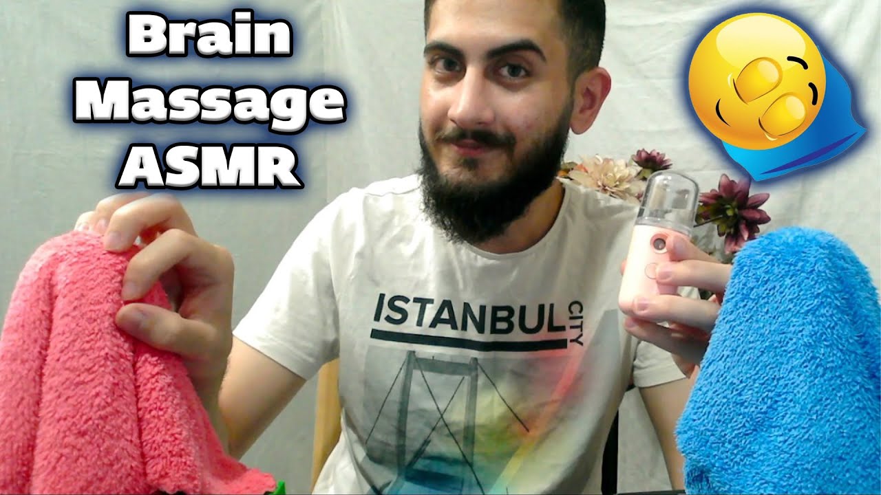 Tingly Brain Massage Asmr Mic Scratching Youtube