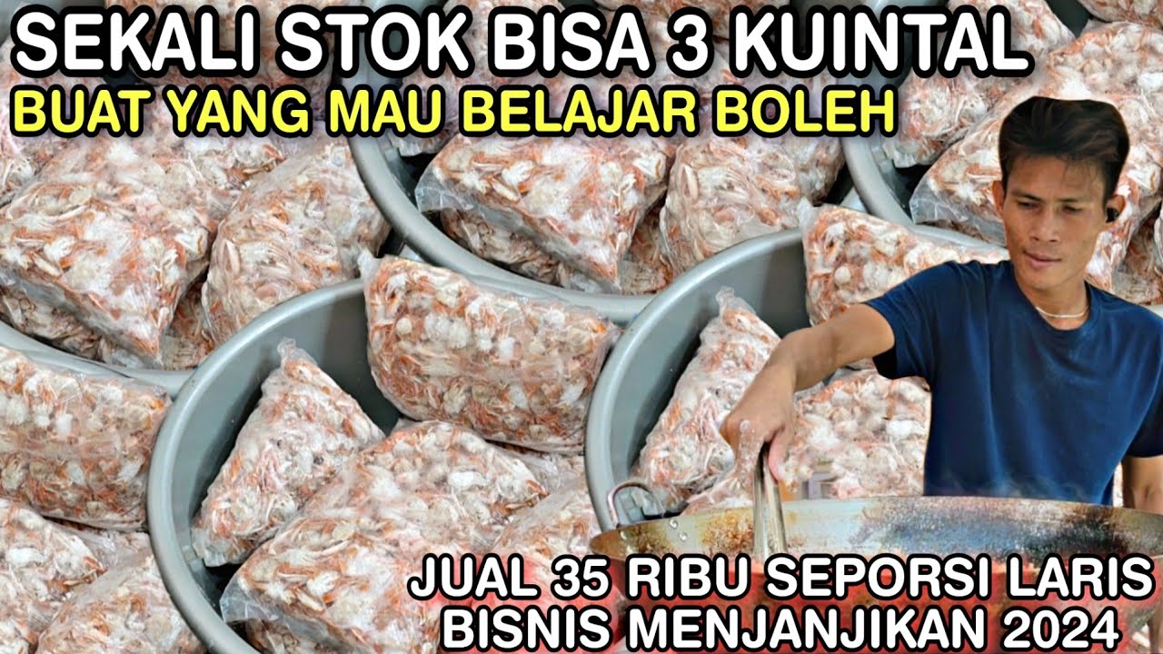SEKALI STOK BISA 3 KUINTAL || JUAL 35rb SEPORSI LARIS BISNIS ...