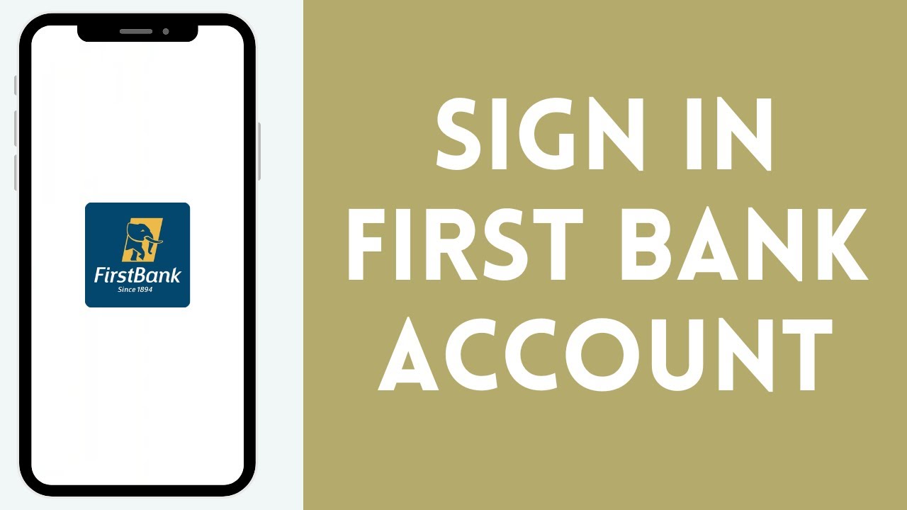 How To Login First Bank Online Banking Account 2024 | First Bank Online ...
