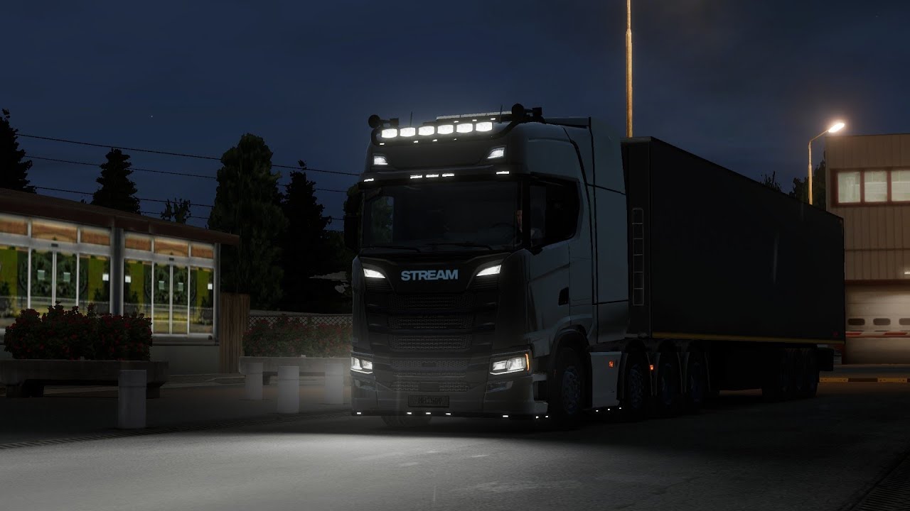 CHASING IN HIGH SPEED WITH OUR NEW SCANIA | NIGHT DRIVEING | TOE3 - YouTube