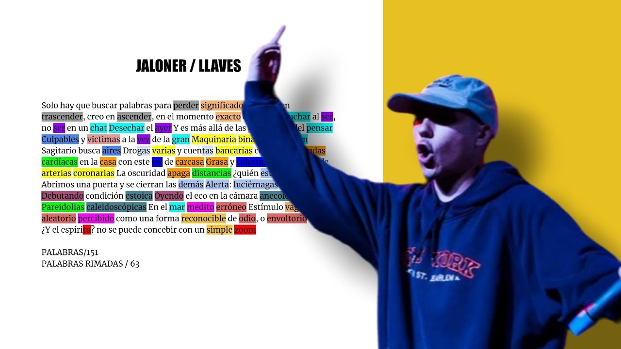 JALONER / LLAVES 🔑 (LYRICS) - YouTube