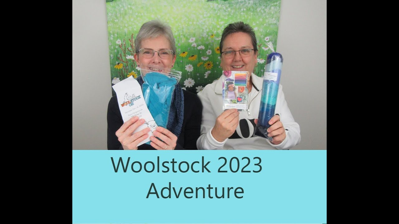 MC Knitting Adventures - Woolstock 2023 Adventure - YouTube