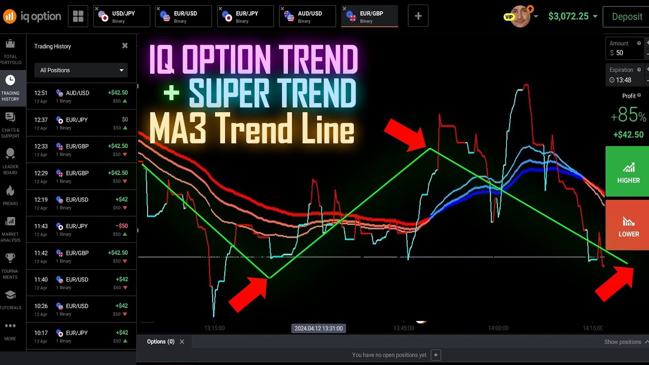 IQ Option Trend | FREE MT5 Strategy 2024 - YouTube