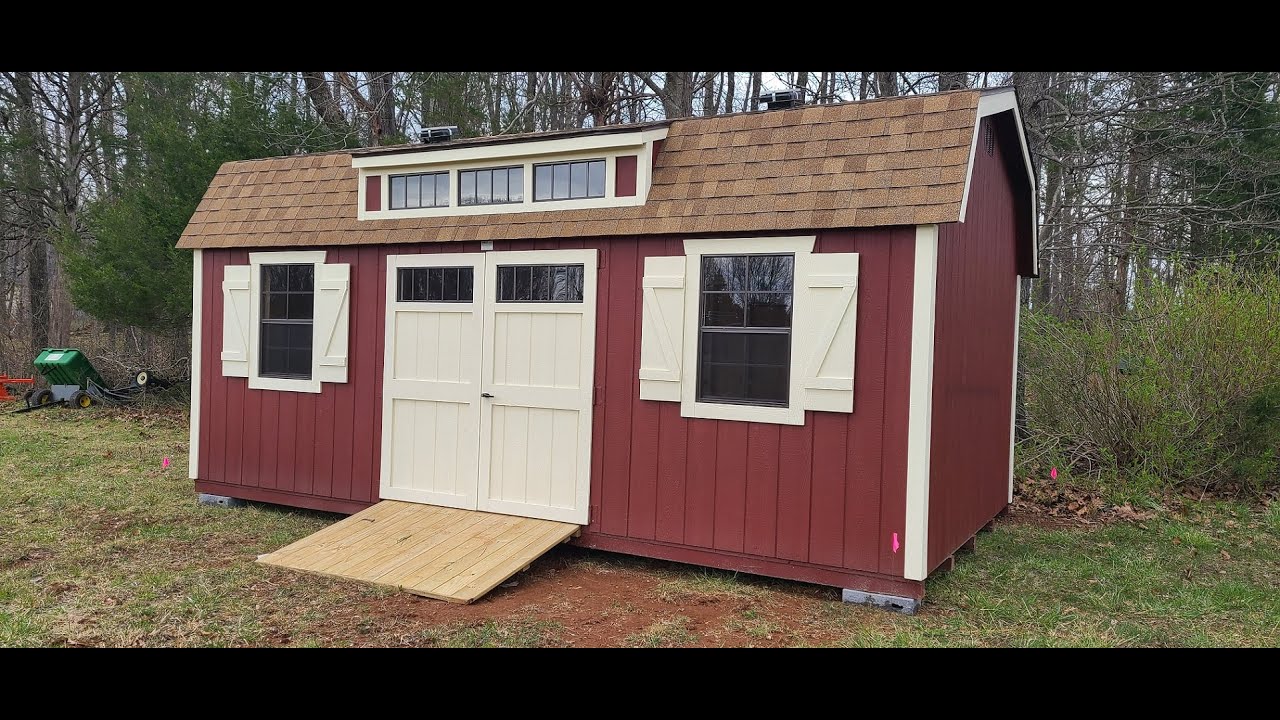 Check out our new bee barn! - YouTube