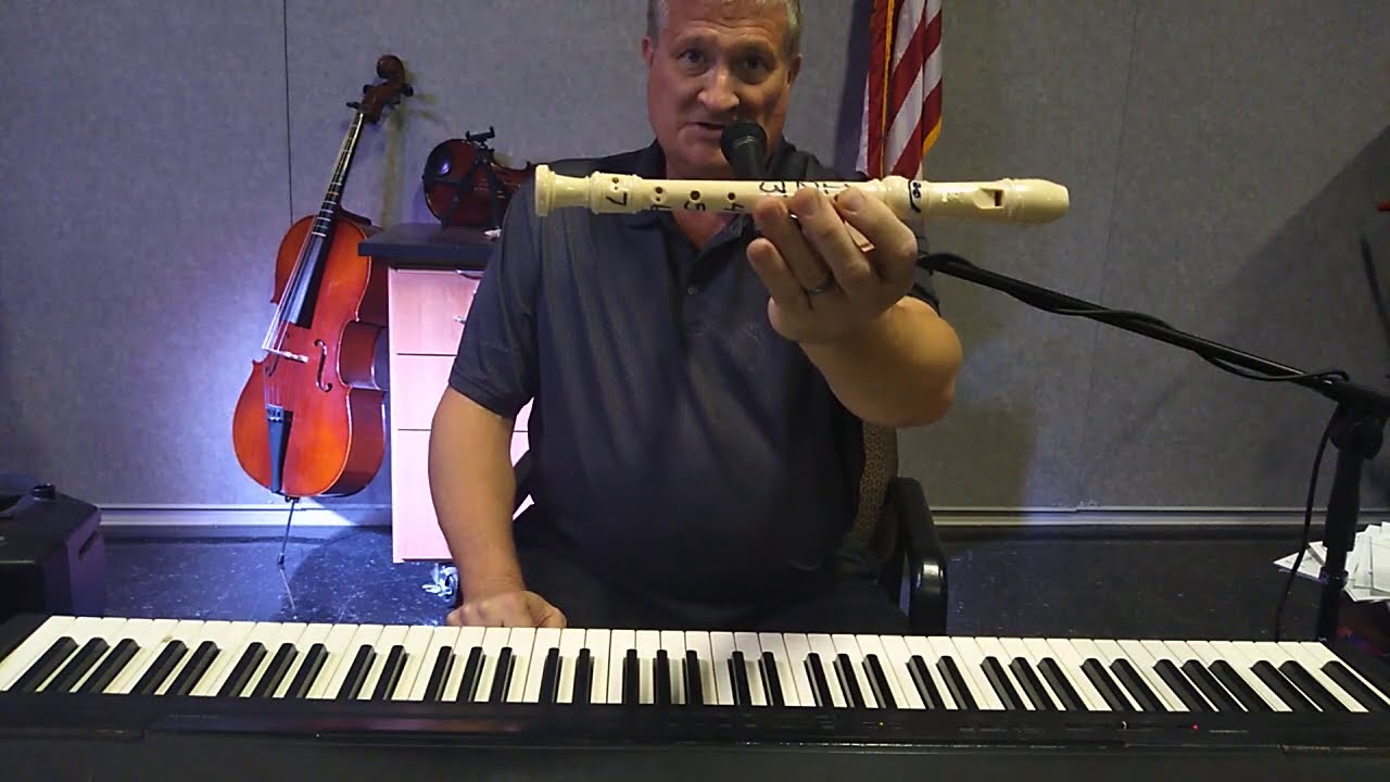 Soprano Recorder Fingerings for C Major Scale (CDEFGABC) - YouTube