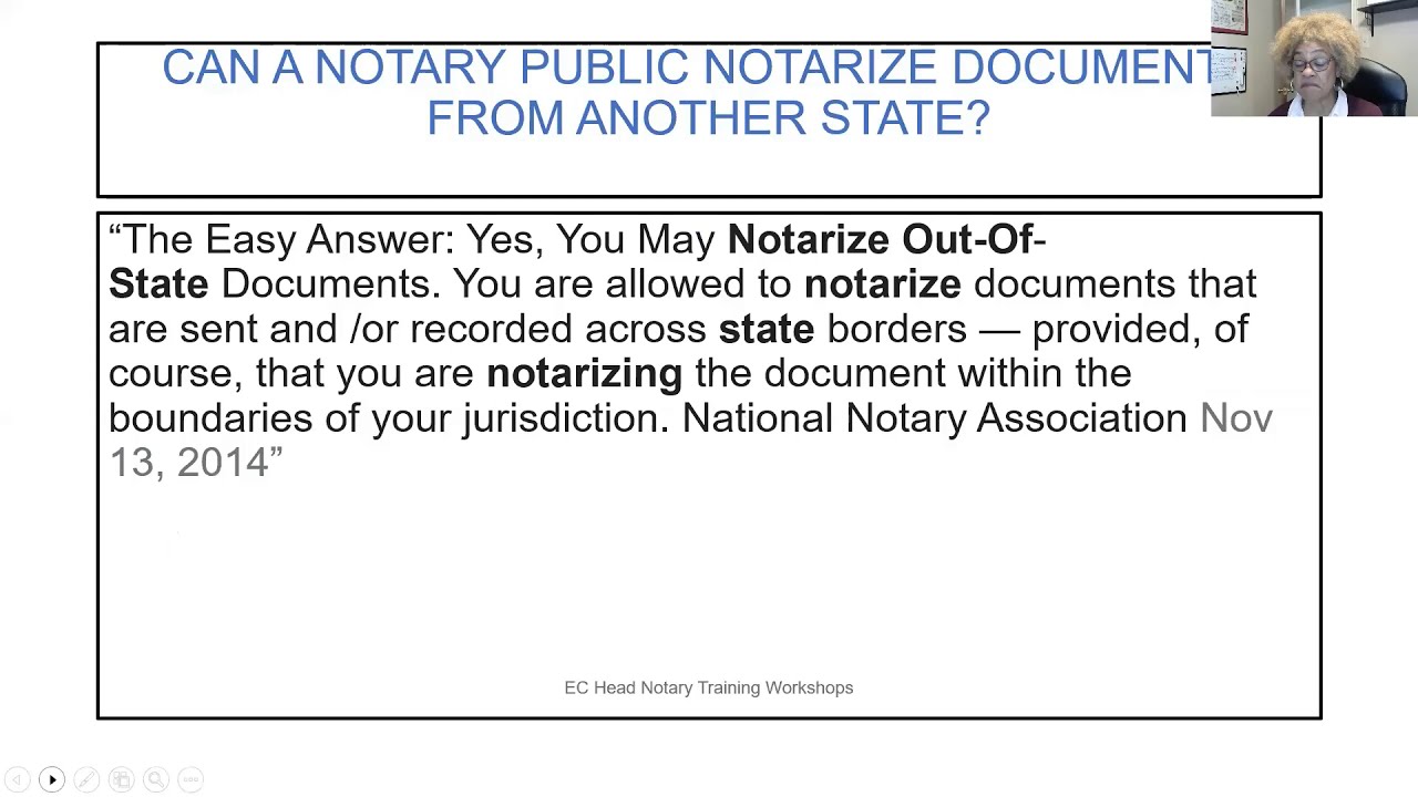 Can I Notarize Documents In Bordering States YouTube Can I Notarize Documents In Bordering States YouTube