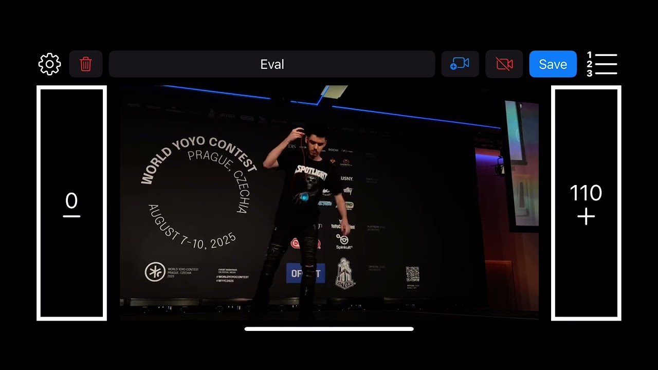 Hunter Feuerstein World Yoyo Contest 2025 Clicks - YouTube