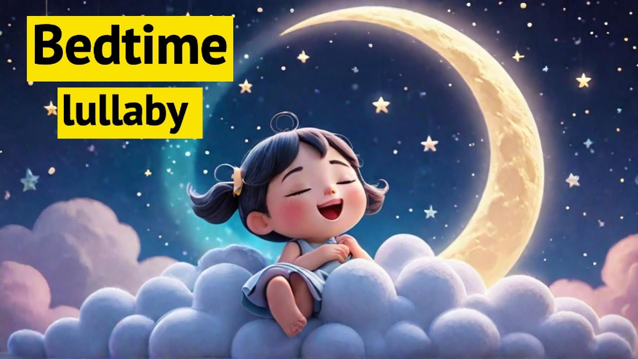 10 Minute Sleep Music 🌙 Soothing Moon Lullaby - YouTube