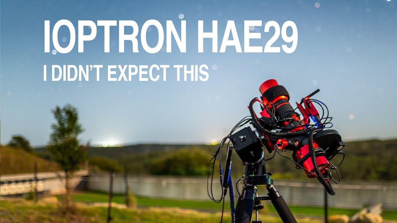 Surprised by the iOptron HAE29 - YouTube