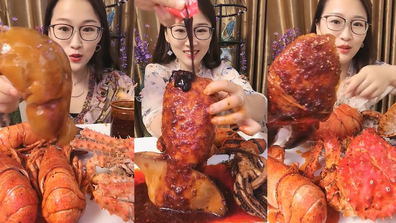 Chinese Cute Girl #Mukbang Eating Show #Ep16 - YouTube