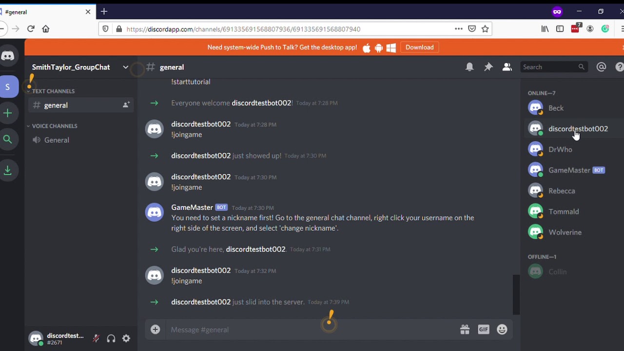 Discord Tutorial for Werewolves - YouTube