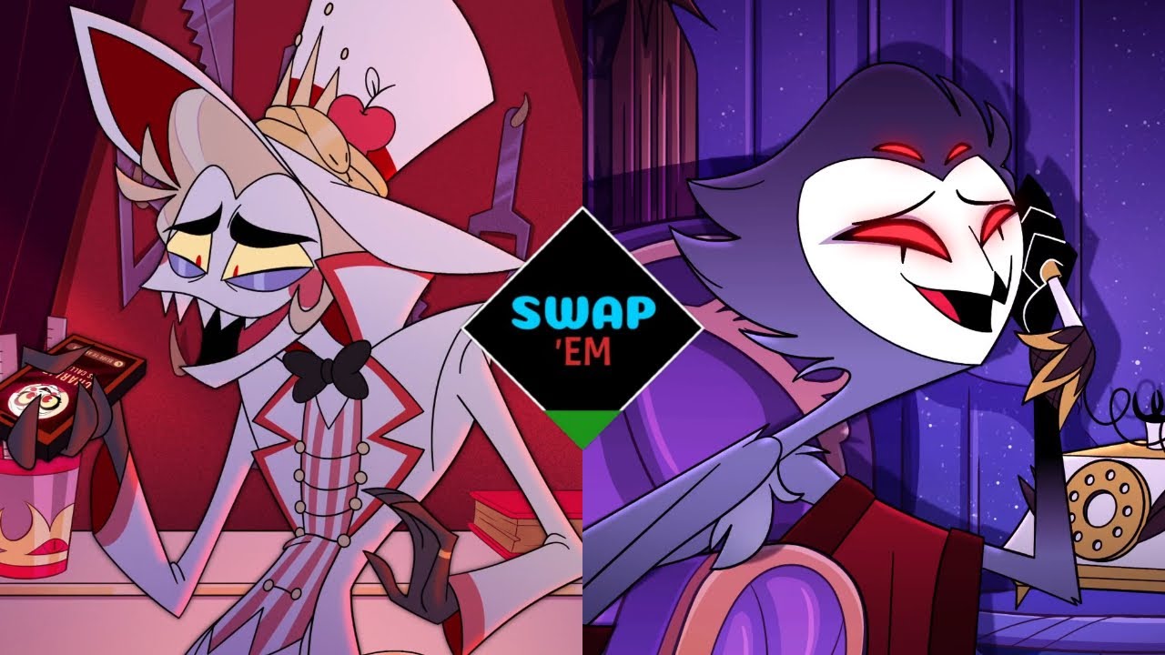 Stolas Lucifer Helluva Boss Hazbin Hotel Dibujos Bonitos Dibujos Dekee ...