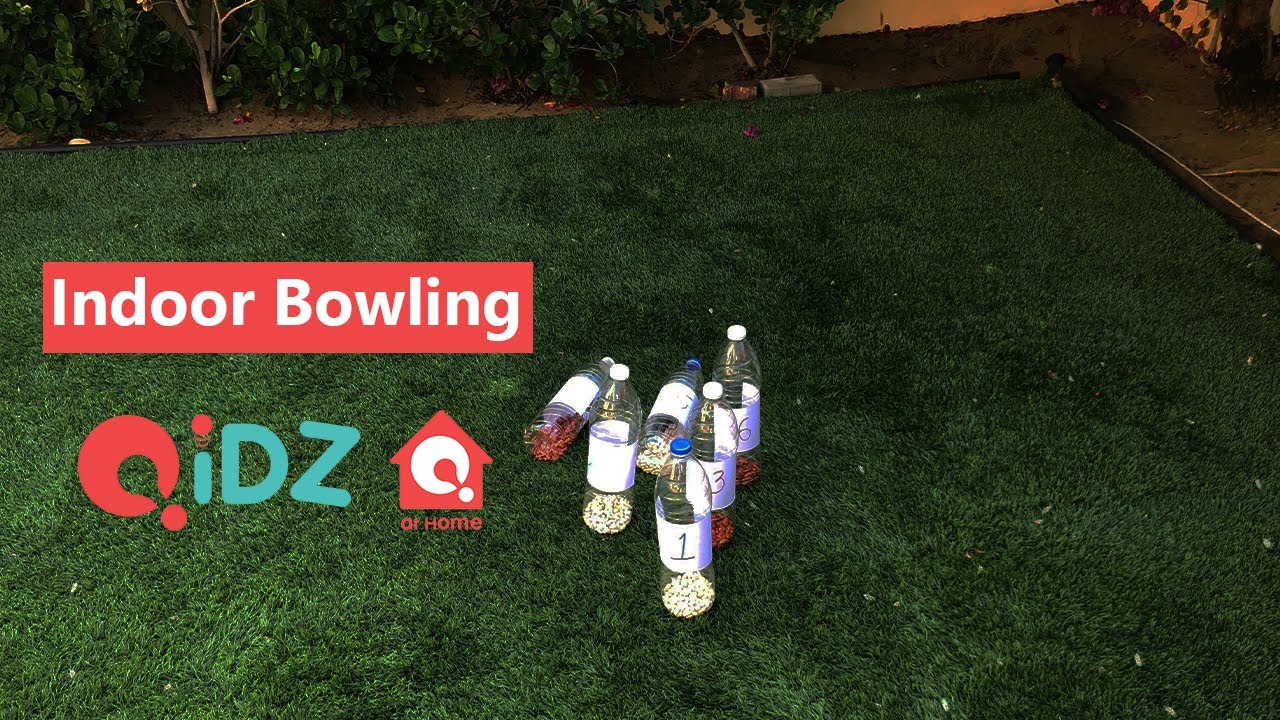DIY Indoor Bowling | DIY Games for Kids | QiDZ at Home - YouTube