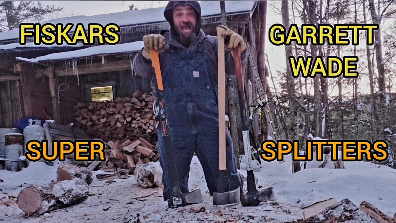Fiskars vs Garrett Wade/Adler super splitter - 8lb Isocore, X27 and the ...