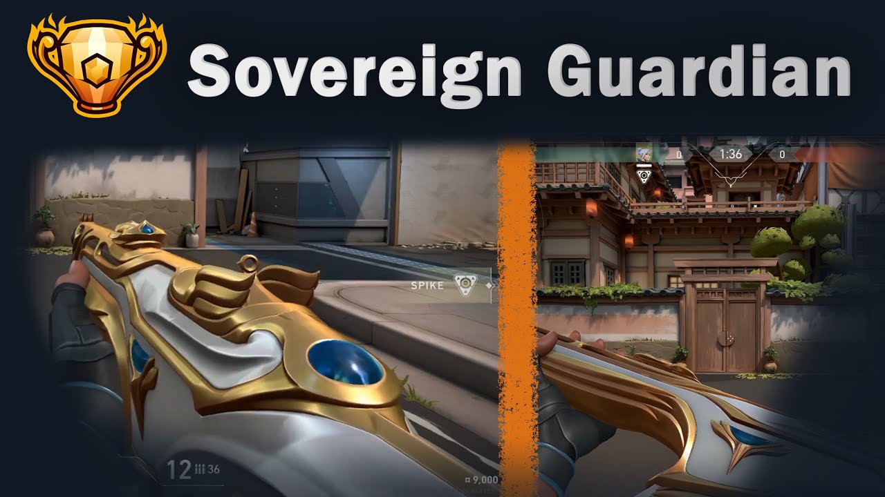 Sovereign Guardian Gameplay - Valorant Weapon Skin - YouTube