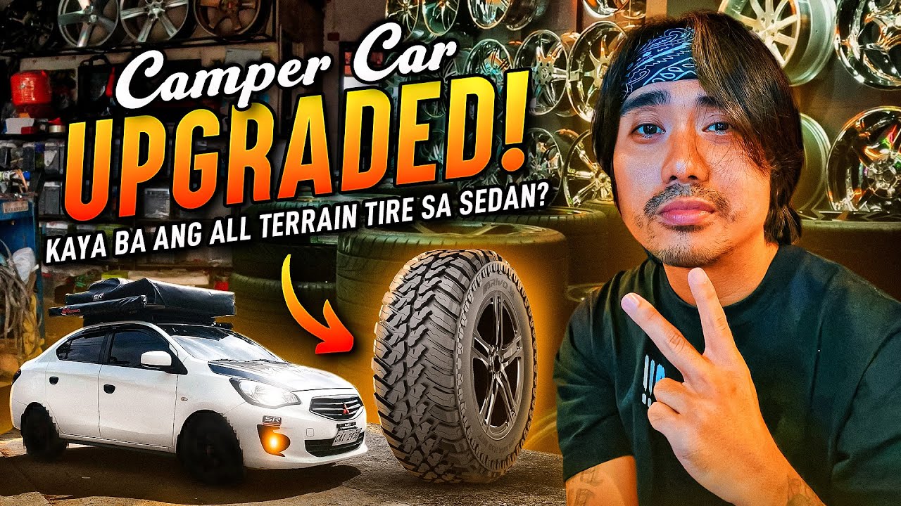 MIRAGE G4 CAR CAMPING SETUP | MAGS & TIRES UPGRADED! - YouTube