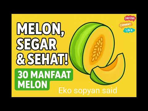30 Manfaat Buah Melon untuk Kesehatan Tubuh 