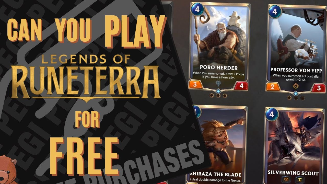 Can You Really Play Legends of Runeterra for Free? | How to get cards ...