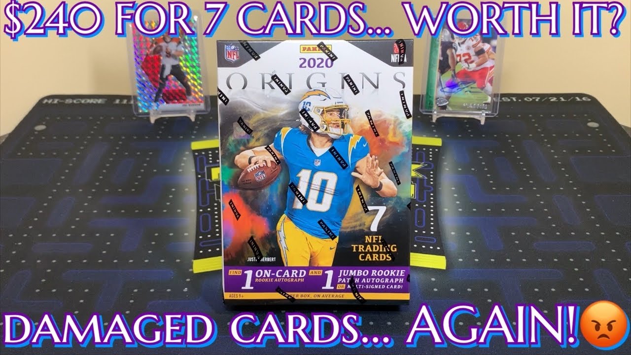 *DAMAGED CARDS... AGAIN! $240 For 7 Cards... Worth It?* 2020 Panini ...