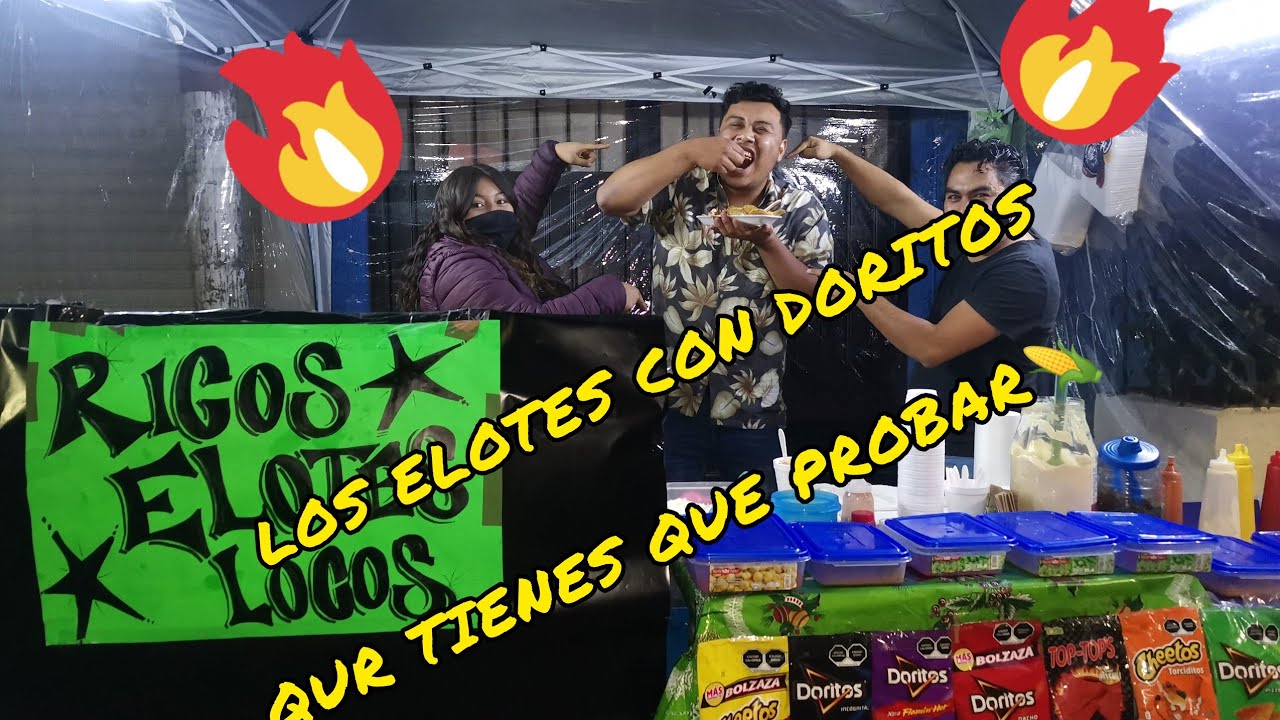 LOS ESQUITES CON PAPAS Y QUESO AMARILLO!!! | ELOTES GROSEROS - YouTube