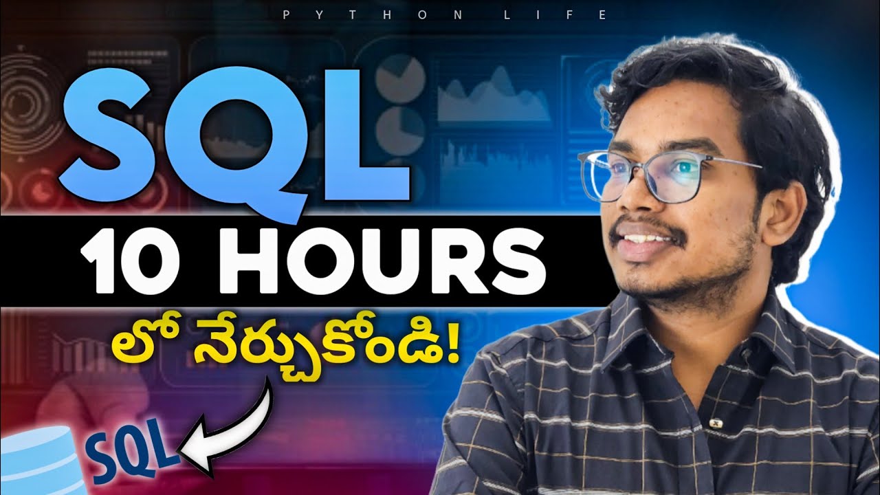 SQL Full Course in Telugu | SQL 10 Hours | SQL One Shot in Telugu | SQL in Telugu | Oracle in ...