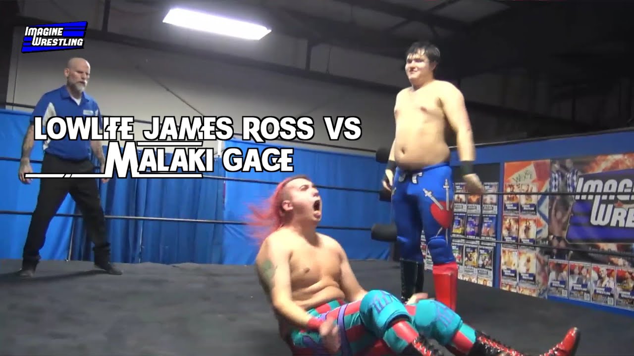 Malaki Gage vs James Ross Free Wrestling Match - YouTube