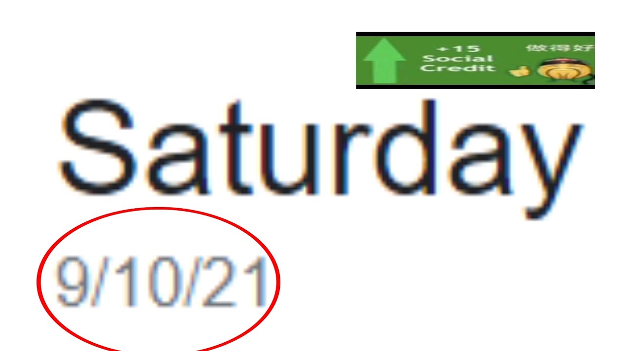 9/10/21 day - YouTube