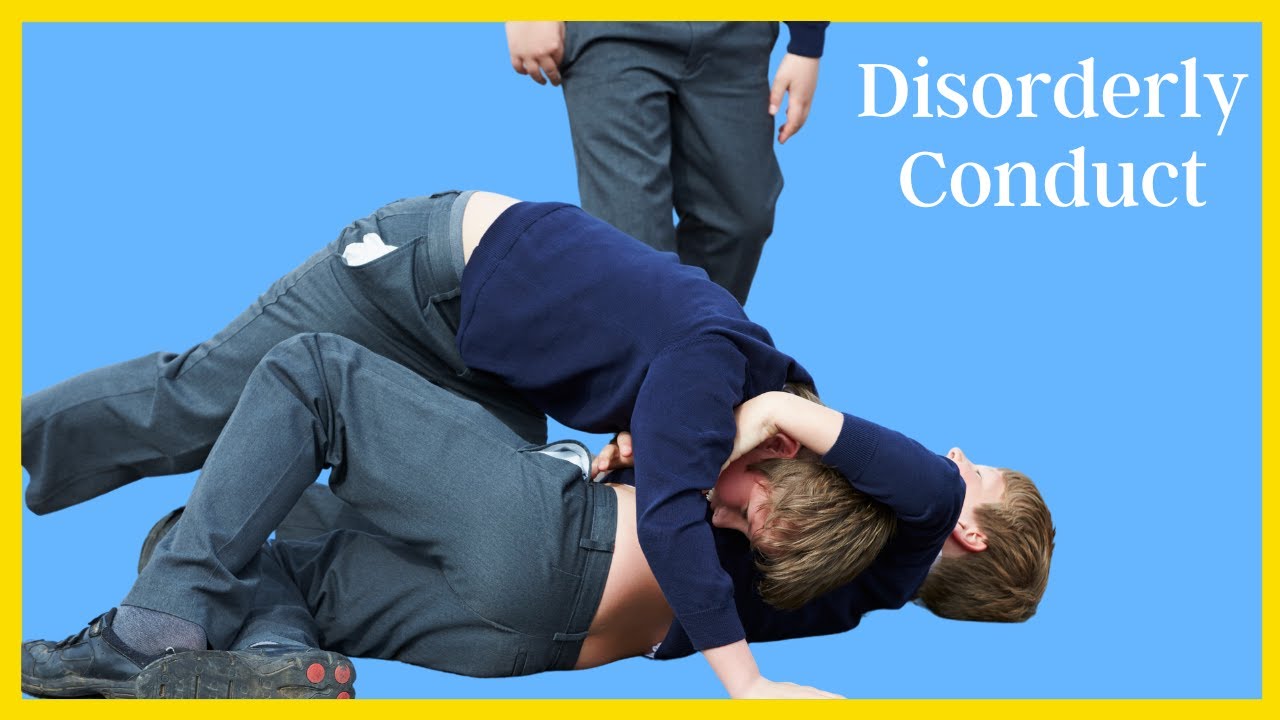 What is Disorderly Conduct in Massachusetts? - YouTube