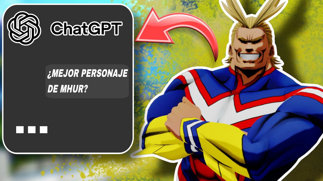 Probé el MEJOR Personaje de MHUR Según Chat GPT - YouTube