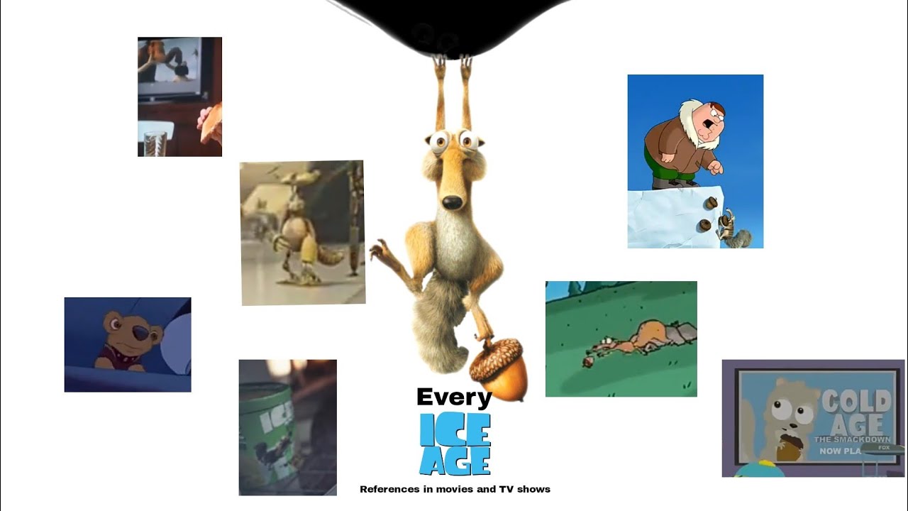 Every Ice Age references in movies and TV shows - YouTube
