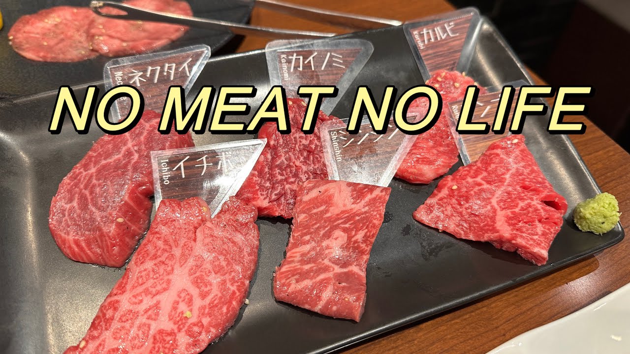 [VLOG] No Meat No Life Grilled Meat in Shinjuku Tokyo - YouTube