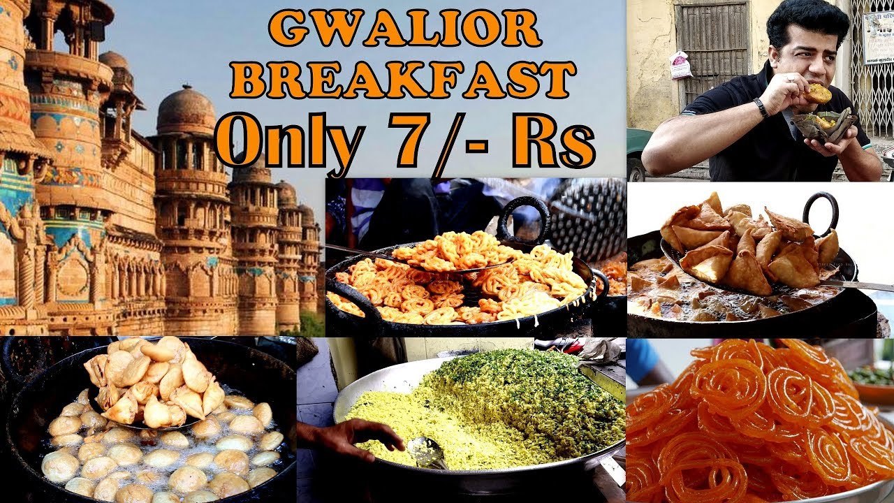 Chote Lal Kachori | Bahadura Ke Laddu | Aggarwal Poha - Gwalior Famous ...