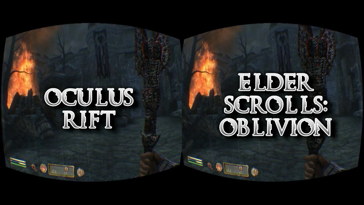 Oculus Rift VR - Elder Scrolls IV: Oblivion - YouTube