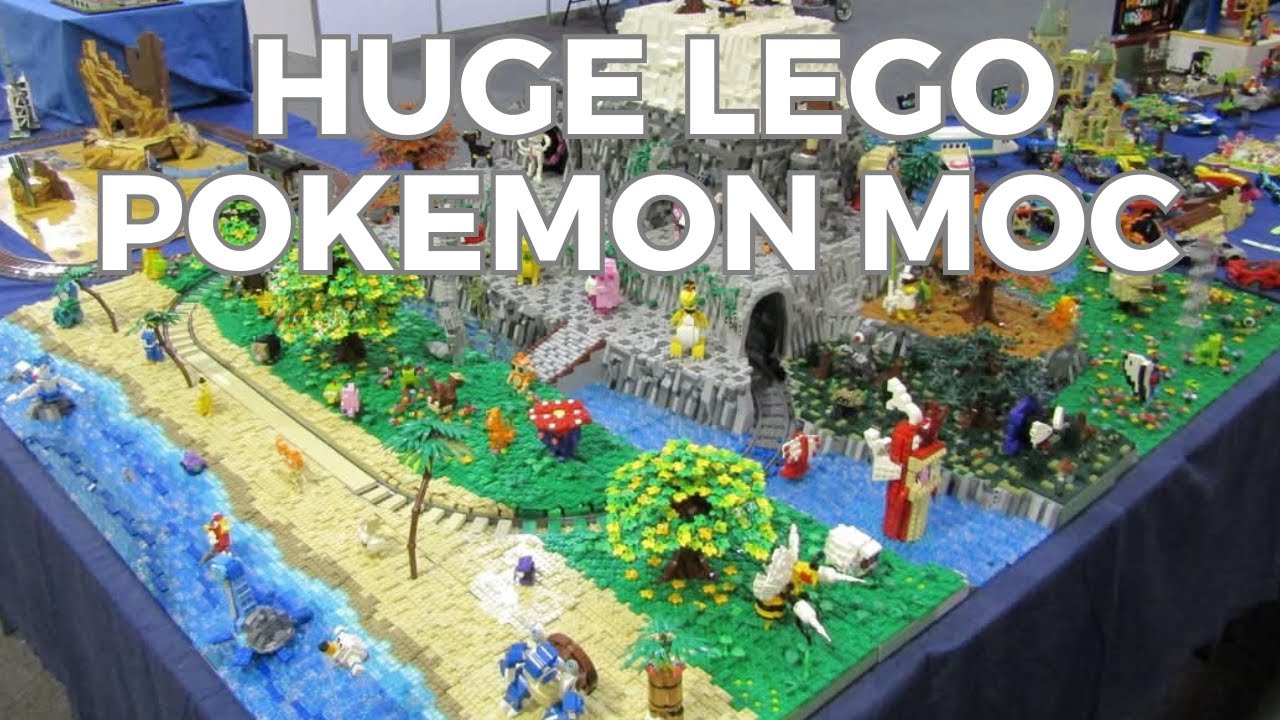 HUGE LEGO POKEMON MOC - YouTube