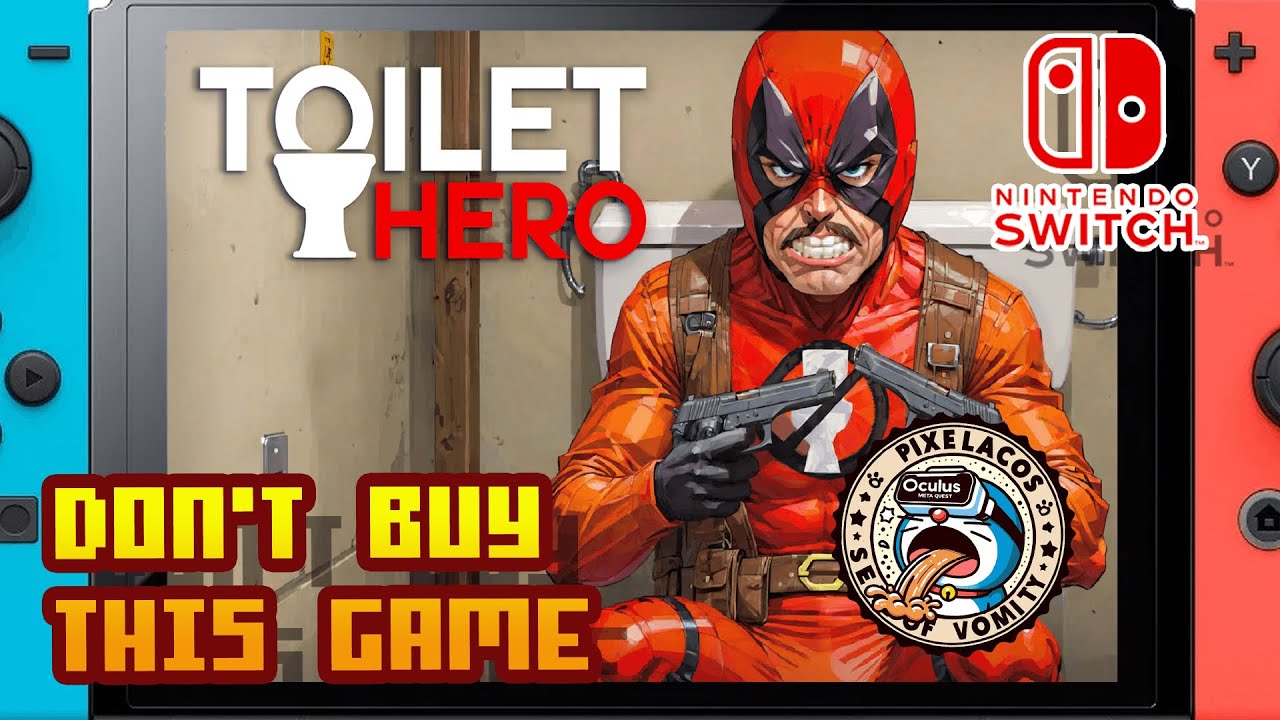 𝐃𝐎𝐍'𝐓 𝐁𝐔𝐘 𝐓𝐇𝐈𝐒 𝐆𝐀𝐌𝐄 - Toilet Hero - (Nintendo Switch) - Framerate ...