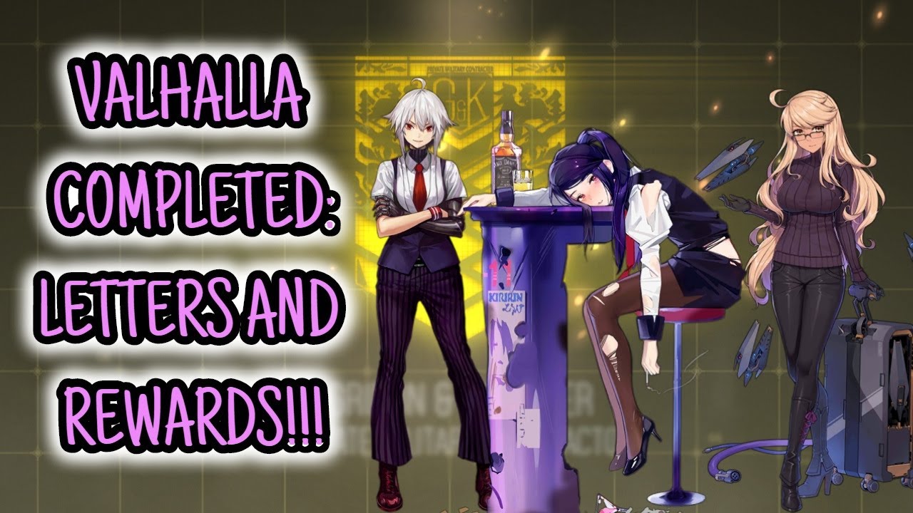 valhalla letters and shop rewards - YouTube
