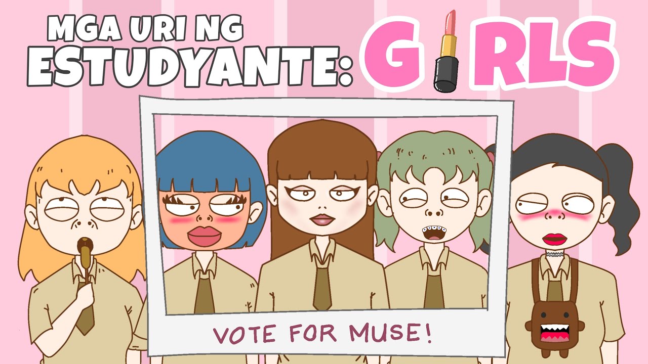 MGA URI NG ESTUDYANTE 3: GIRLS | JayToons Pinoy Animation - YouTube