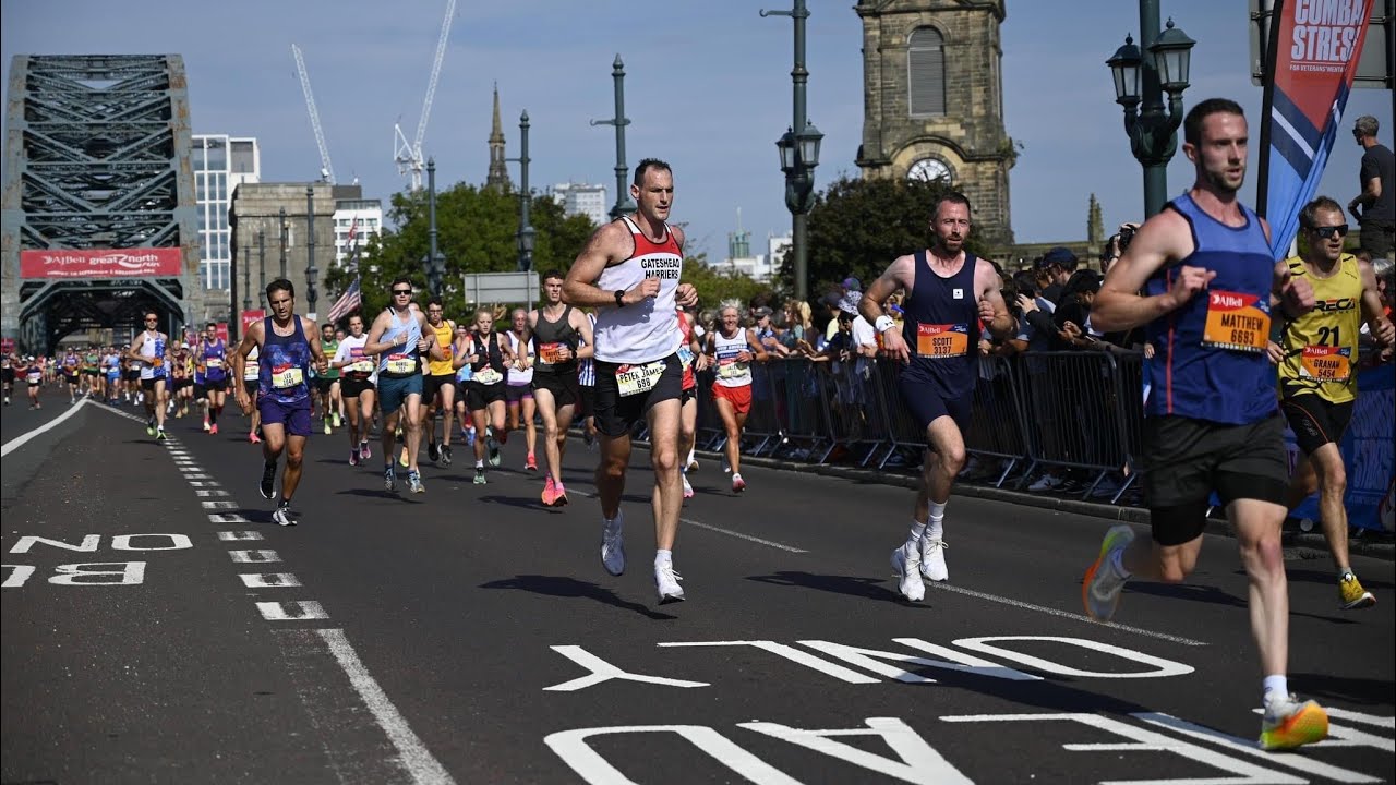 Great North Run 2023: Race Day - YouTube