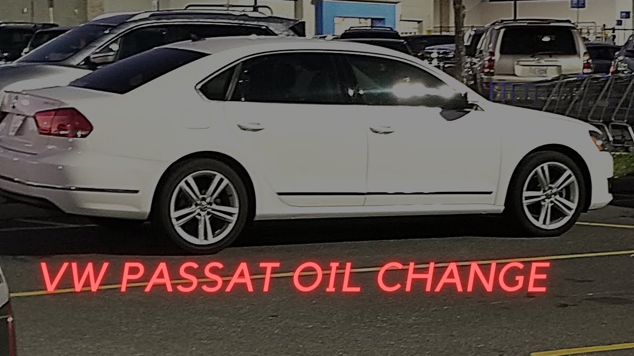 #VW PASSAT Oil change - YouTube