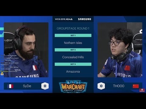 SyDe vs TH000 WarCraft 3 WCG 2019 Xi'An (Miker) - YouTube
