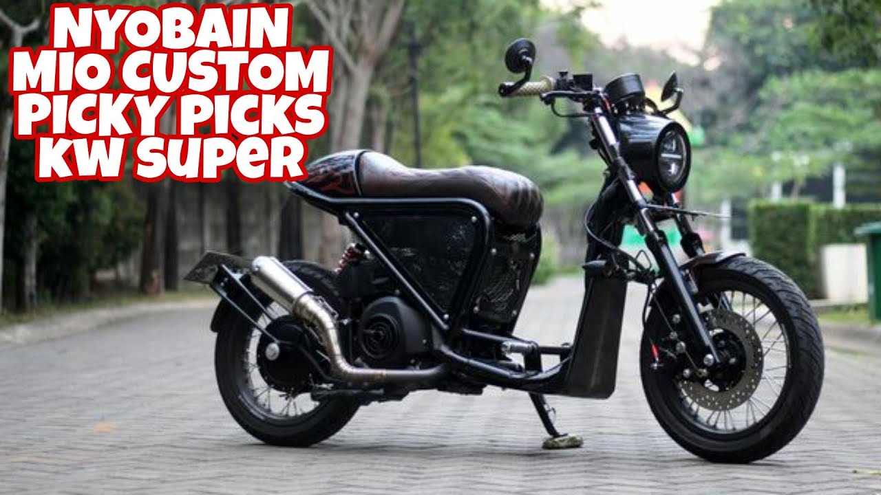 TEST DRIVE MIO CUSTOM PICKY PICKS BIMO PD KW SUPER - YouTube