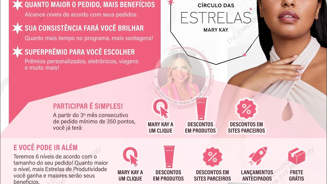 CÍRCULO DAS ESTRELAS MARY KAY - tudo sobre esse novo programa de ...