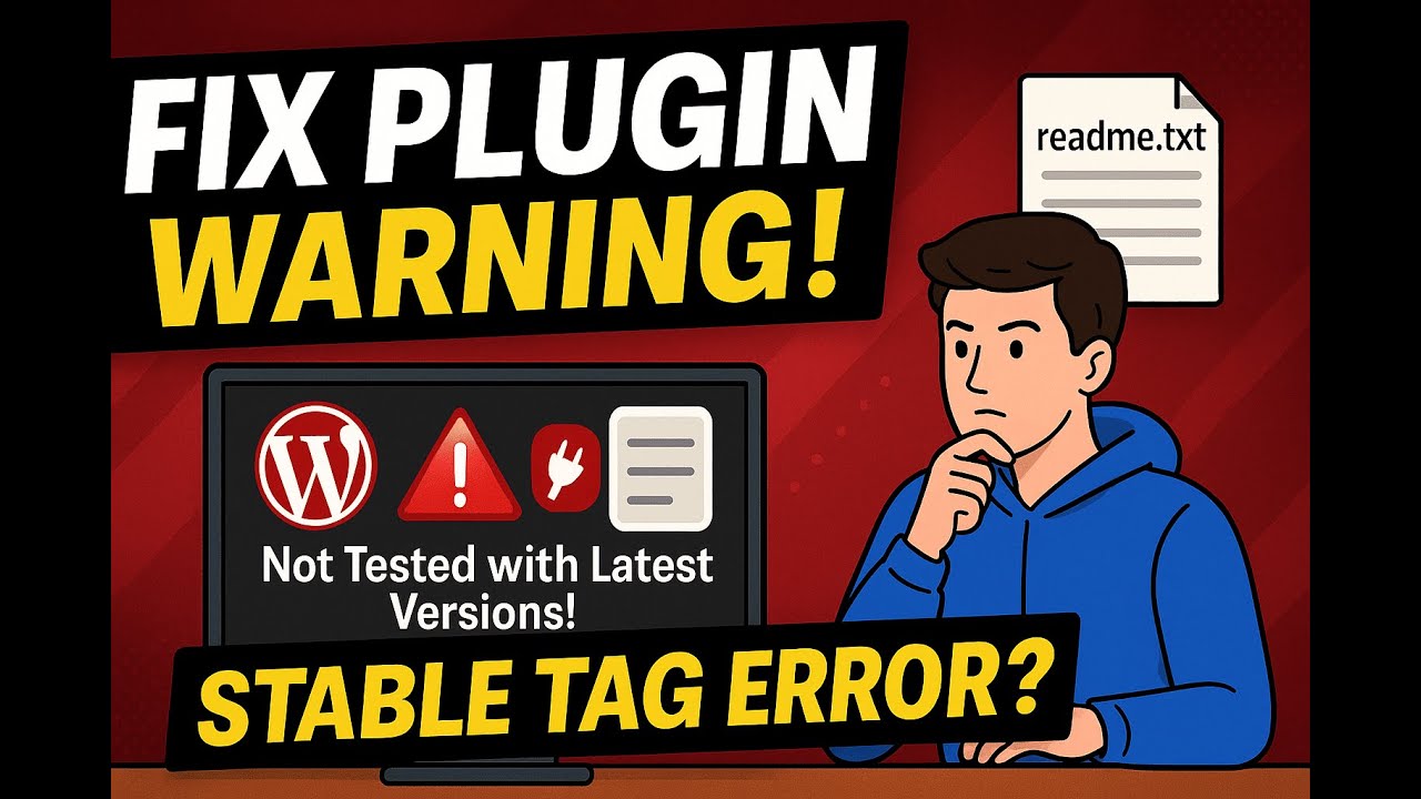 Fix WordPress Plugin Warning: "Not Tested with Latest Versions ...
